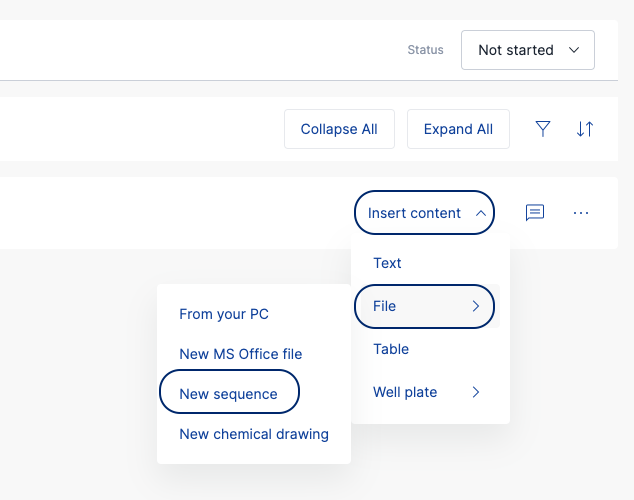 What is the sequence editor tool in SciNote?